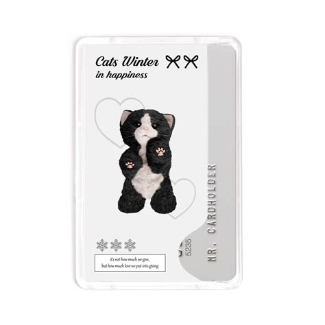 168cm케이스 초자력 맥세이프 카드포켓 캣츠 윈터 마그네틱 자석 교통 카드 수납 명함 포토 여행 선물 커플 우정 홀더 지갑 포켓 슬롯 탈부착 아이폰 16 15 14