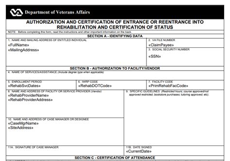VA Form Printable Fillable In PDF VA Form