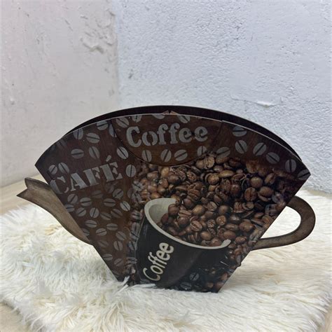Porta Filtro Café De Mdf Elo7 Produtos Especiais