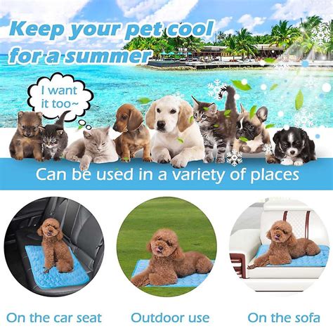 Pet Cooling Pad Cold Silk Cooling Pad For Dogs And Cats Outdoor