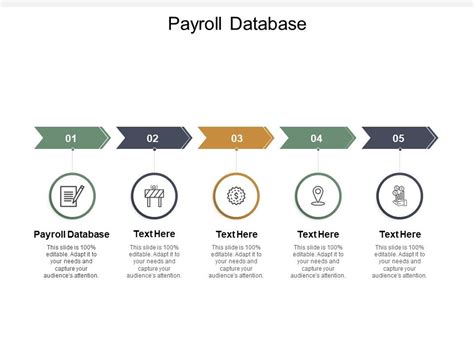payroll database ppt powerpoint presentation gallery topics cpb