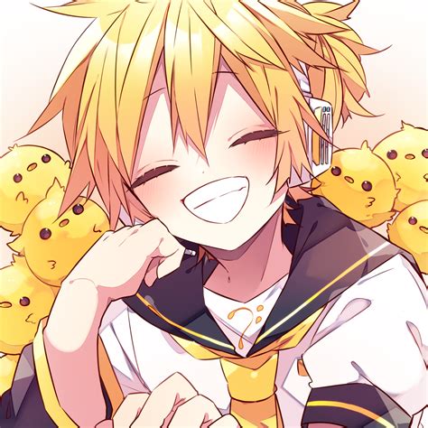 Kagamine Len Vocaloid Drawn By Kaho Danbooru
