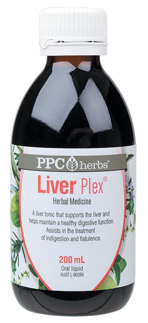 Buy Liver Plex Herbal Remedy 200ml Mydeal Australia