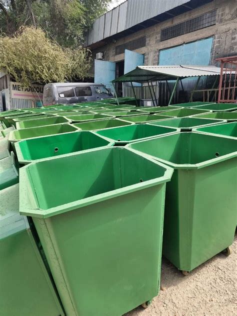 Металлические Контейнеры для Отходов и Мусора Мусорные Баки ТБО Прочие товары для дома