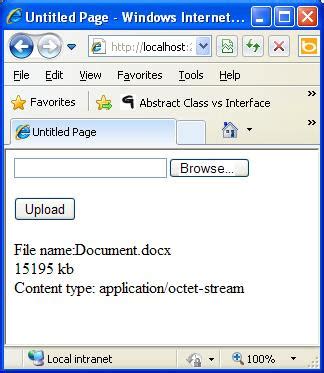 Learn ASP.Net Tutorials: File Upload Server Control