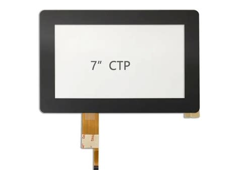 Custom Ctp Capacitive Touch Panel I2c Interface 7 Inch Pcap Multi Touch Screen Panel