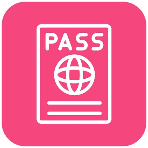 Premium Vector Passport Vector Icon Design Illustration