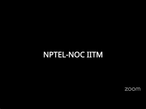 Free Video Human Physiology From Nptel Noc Iitm Class Central