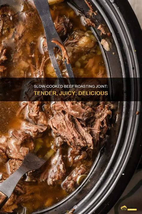 Slow Cooked Beef Roasting Joint Tender Juicy Delicious Shungrill