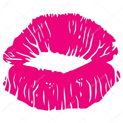Sexy Lipstick Kiss Stain Vector Stock Vector Image By ©doddis 117332560