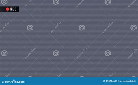 Security Camera 16x9 Video Frame Camcorder Ui Overlay Stock Vector Illustration Of Viewfinder