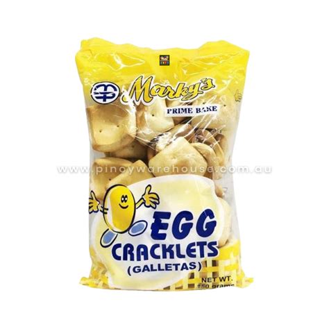 Markys Prime Bake Egg Cracklets Galletas 150g 20 Pinoy Warehouse