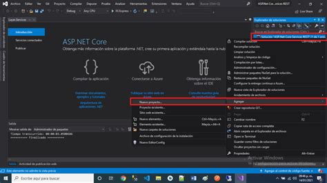ASP Net Core Y Servicios REST Con ADO Net Net Core Estilo Web