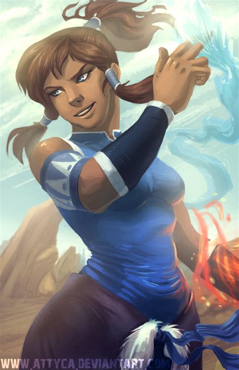 Attyca Korra By Attyca