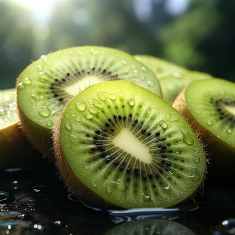Premium Photo Close Up Kiwifruit