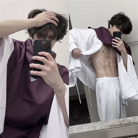 Shooshimooshi Lazily Cosplaying Choso From Jjk Hair Inspiration