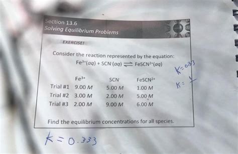 Solved Section 136 Solving Equilibrium Problems Exercise