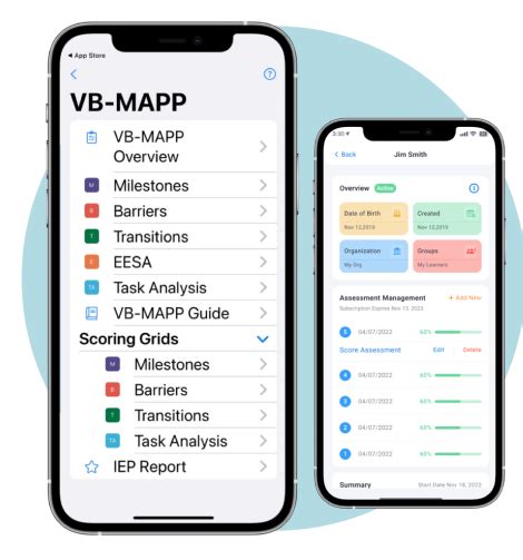 vb mapp app data makes the difference