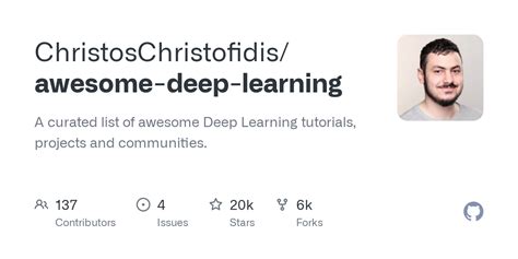 GitHub ChristosChristofidis Awesome Deep Learning A Curated List Of Awesome Deep Learning