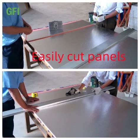 Pre Insulated Hvac Duct Cutting Toolbox For Air Duct Panel Cutting