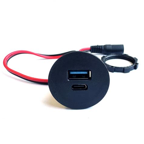 Кистор Ю4 черная купить встроенную Usb Type C розетку зарядку по выгодной цене описание