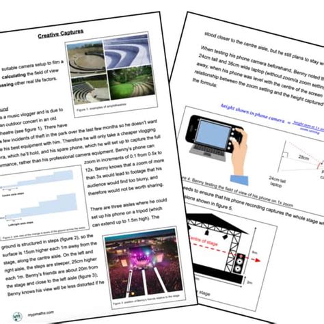 Trigonometric Ratios Real Life Problem Myp Maths Criteria Cd By Myp