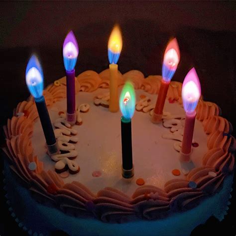 Birthday Cake Candles Fire