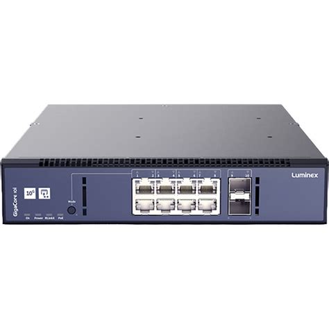 Luminex Gigacore 10i 10 Port Multi Gig Poe Lu0100089 10g P500