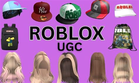 Make Roblox Ugc Wearable Accessories Roblox Hair Roblox Hat Roblox Clothing By Horla276 Fiverr