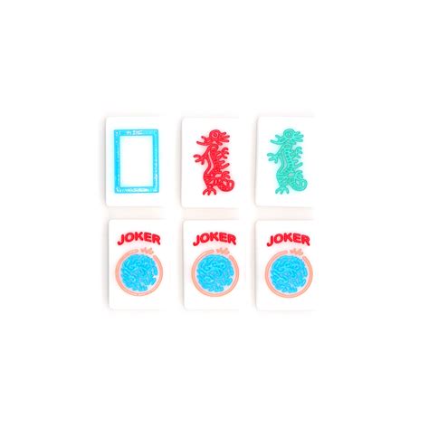 Classic Mahjong Tile Set Vibrant Colors Timeless Feel The Mahjong