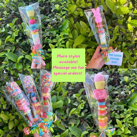 10 Candy Kabob Party Favors Party Favors Party Decor Birthday Treat