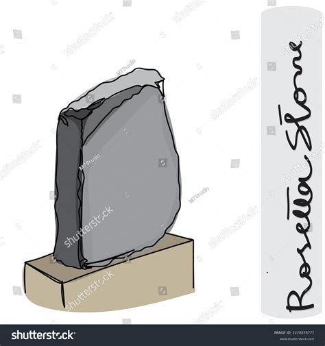 Continuous Line Art Stones Found Ancient Stock Vector Royalty Free 2228878777 Shutterstock