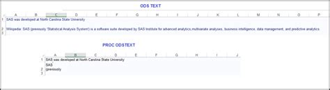 Solved Ods Excel Controlling Column Width Sas Support Communities