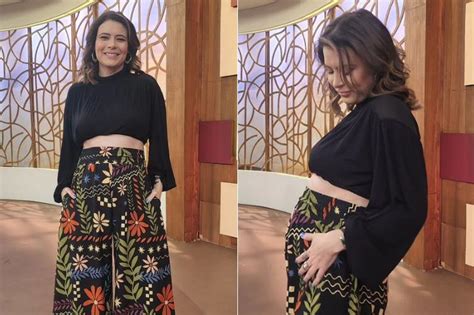 Michelle Loreto Comenta A Respeito Da Gravidez Inesperado Portal Área Vip