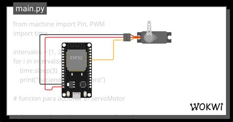 Servo Basico Wokwi ESP STM Arduino Simulator