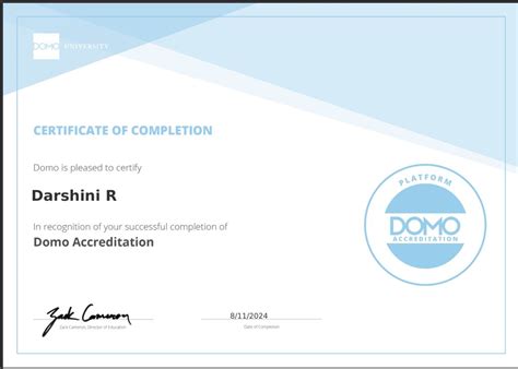Domo Dataanalytics Certification Continuouslearning Datadriven Businessintelligence