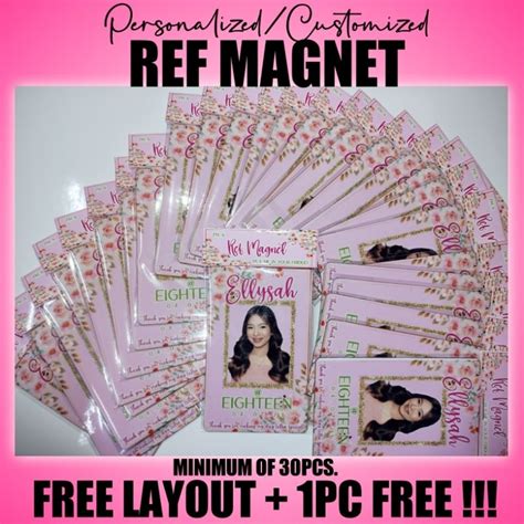 Customizedpersonalized Ref Magnet Shopee Philippines