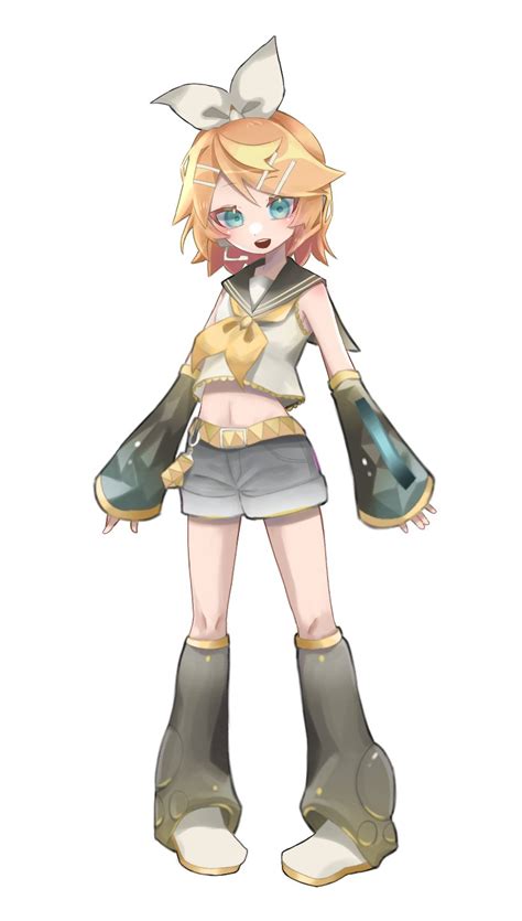 Kagamine Rin Vocaloid Drawn By Urin Coconuts Danbooru