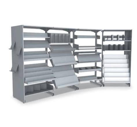 Wall Mounted Steel Shelving Cemac Interiors