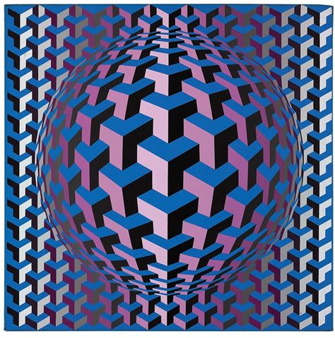 Optical Art Victor Vasarely Fdplearn