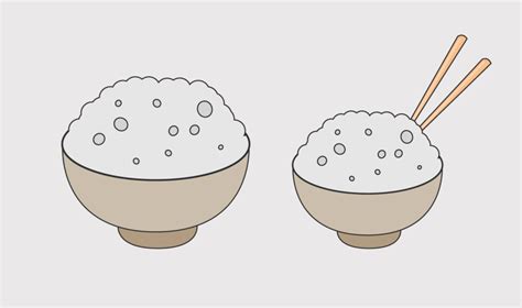 밥 일러스트 Png Ai 무료 다운로드 2023년 리틀딥