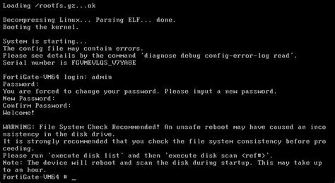Fortigate Initial Configuration Smenode