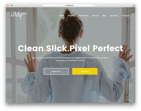 13 best free one page wordpress themes 2025 colorlib