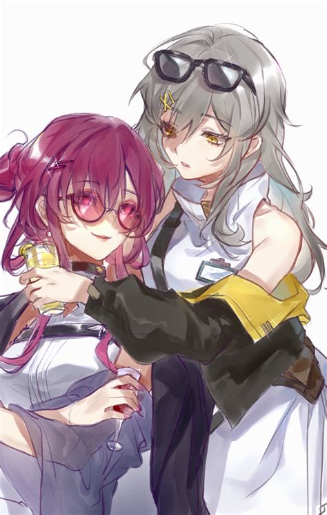 Kafka Trailblazer Stelle And Stelle Honkai And More Drawn By Motuwangchuan Danbooru