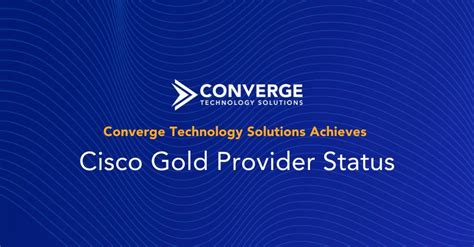 Converge Technology Solutions Corp On Linkedin Ciscogoldpartner