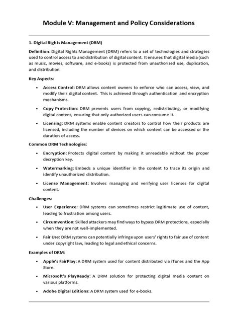 Security Threats And Vulnerabilities Module 5 Pdf Digital Rights Management Information Security