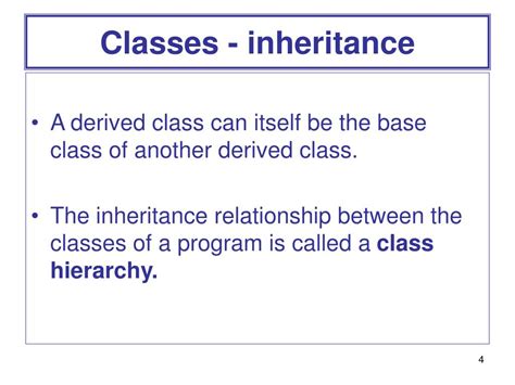 Ppt Classes Inheritance Powerpoint Presentation Free Download Id