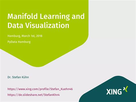 Manifold Learning And Data Visualization Pdf