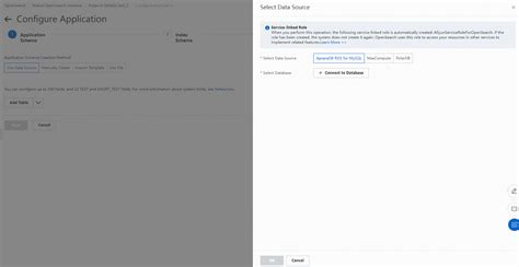 configure a sharded apsaradb rds or polardb data source opensearch