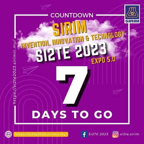 Sirim Sirim Sirimindustrialresearch Si2te2023 Sirim Industrial Research